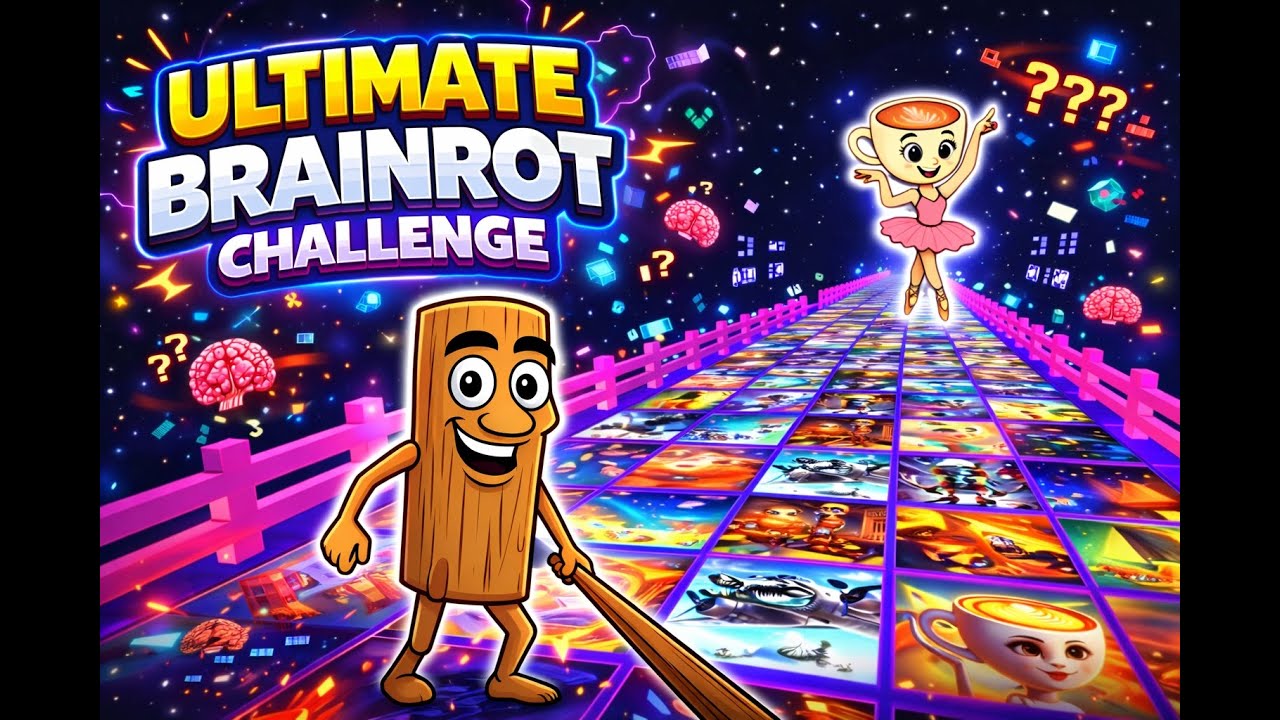 ROBLOX! Ultimate Brainrot Color Bridge! 40K challenge! 🌈 - YouTube