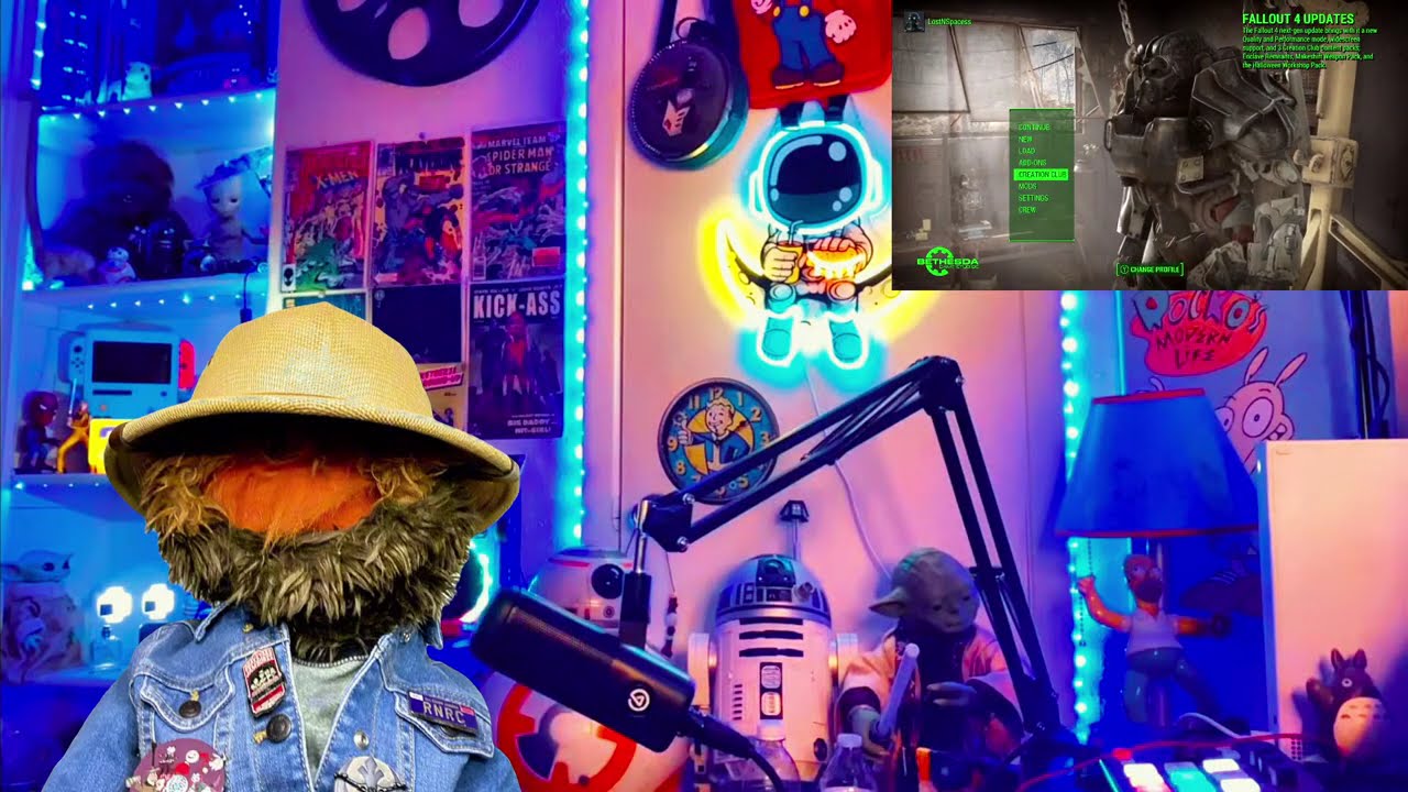 Sith Lord BATMAN ROCKS a BATHROBE | FALLOUT 4 Sanctuary Settlement ...