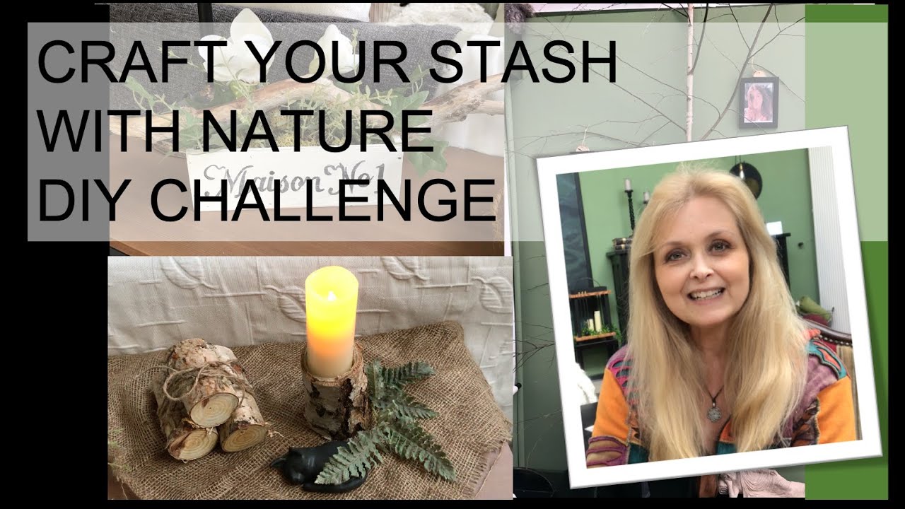 Craft your stash with nature 2020 - DIY challenge - YouTube