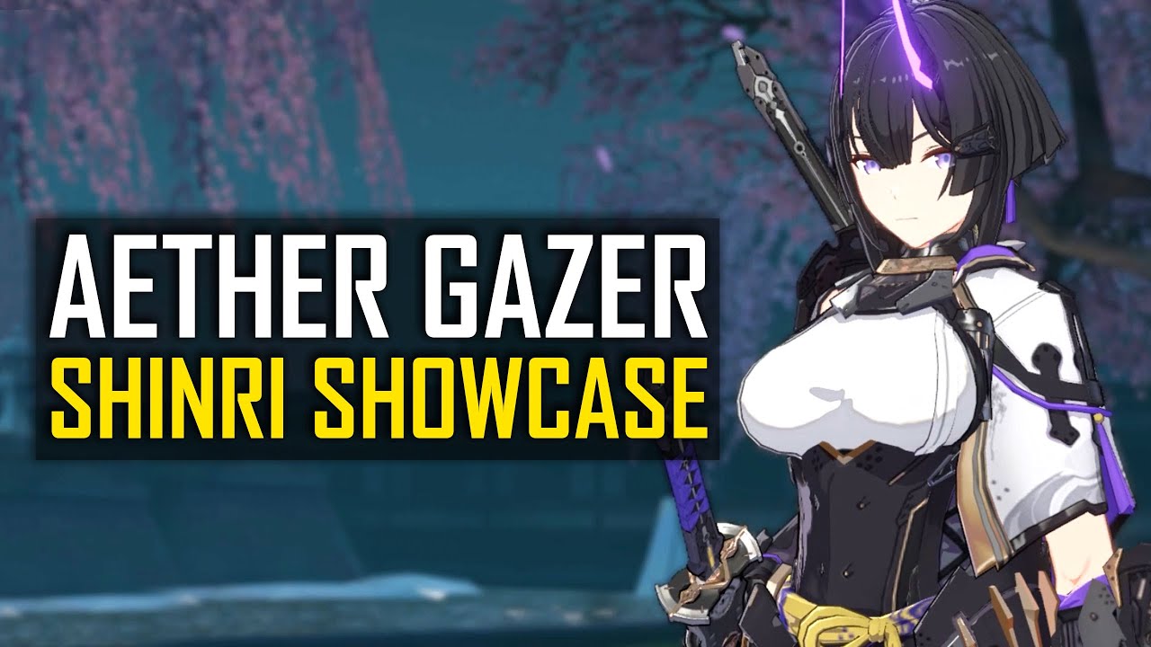 Aether Gazer Shinri Gameplay No Hit Showcase - YouTube