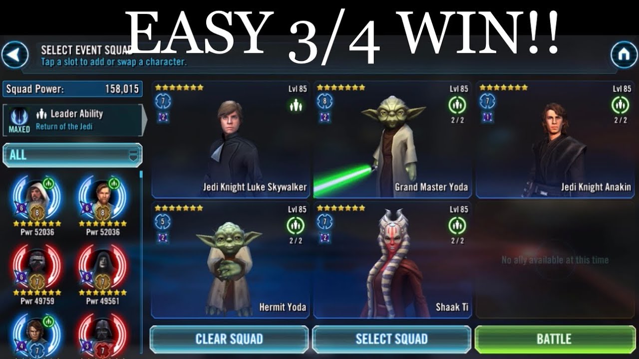 EASILY 3/4 COMPLETE GALACTIC CHALLENGE MALACHOR WITH JEDI ON FULL AUTO ...