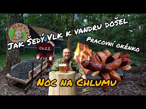 První vandr Šedého Vlka, čundr na Chlum, pracovní den na zahradní železnici