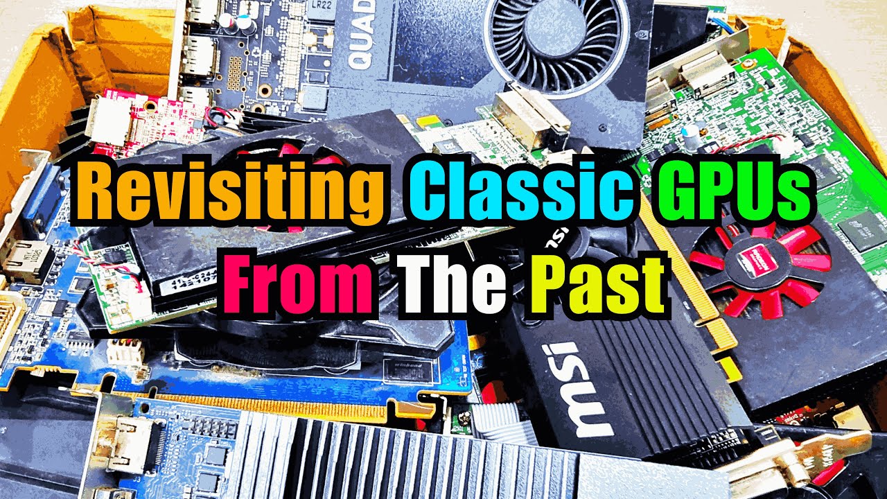 Epic Graphics Card Haul: Revisiting Classic GPUs from the Past! - YouTube