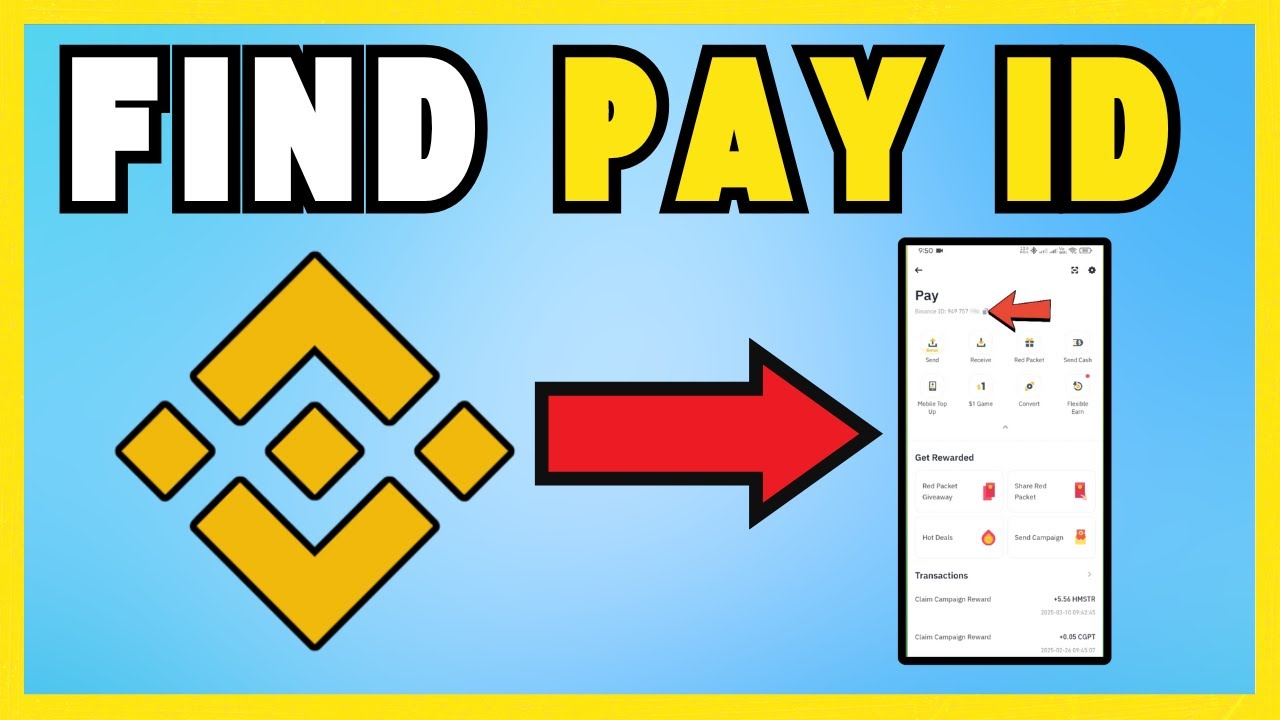 How To Find Binance Pay ID On Binance App [NEW UPDATE] - YouTube