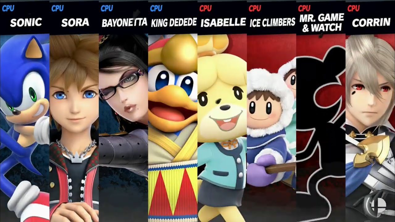 Super Smash Bros. Ultimate - Francis Nguyen's Squad vs. Donald Shaw ...