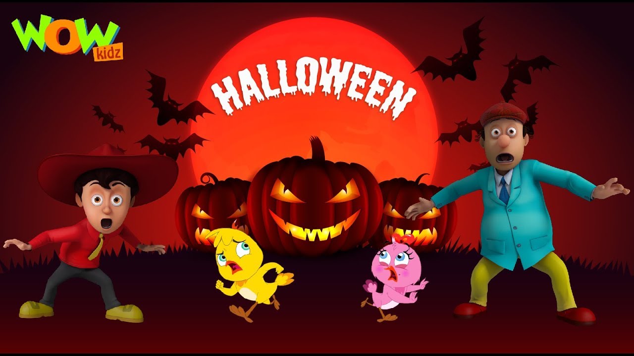 Halloween Special Video | Cartoon animation for kids | Only on WowKidz ...