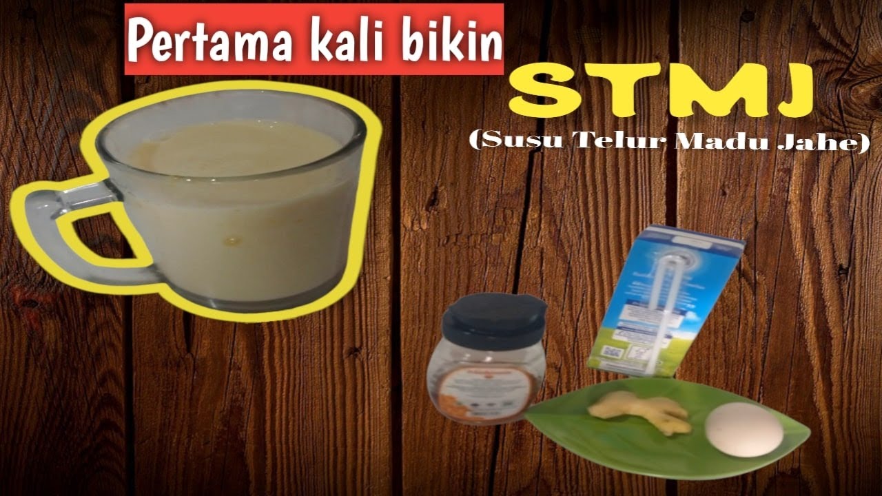 NYOBA BIKIN STMJ SENDIRI DI RUMAH II Susu Telur Madu Jahe II - YouTube