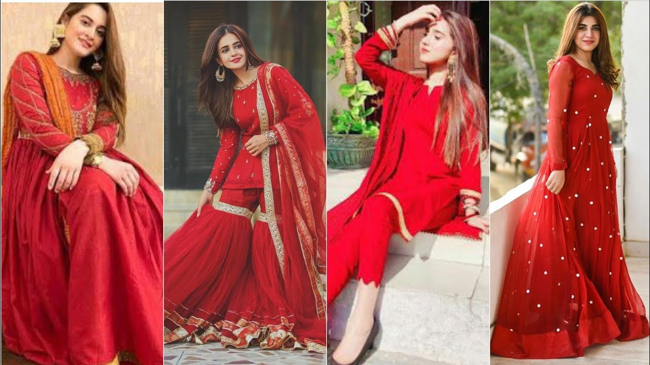 Red Colour Dresses Collection With Different Combination & Ideas Tips ...