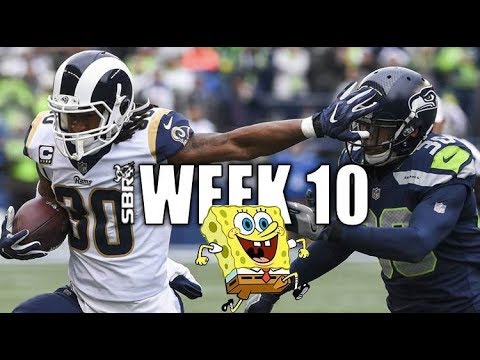2018 NFL Week 10 Portrayed by Spongebob - YouTube