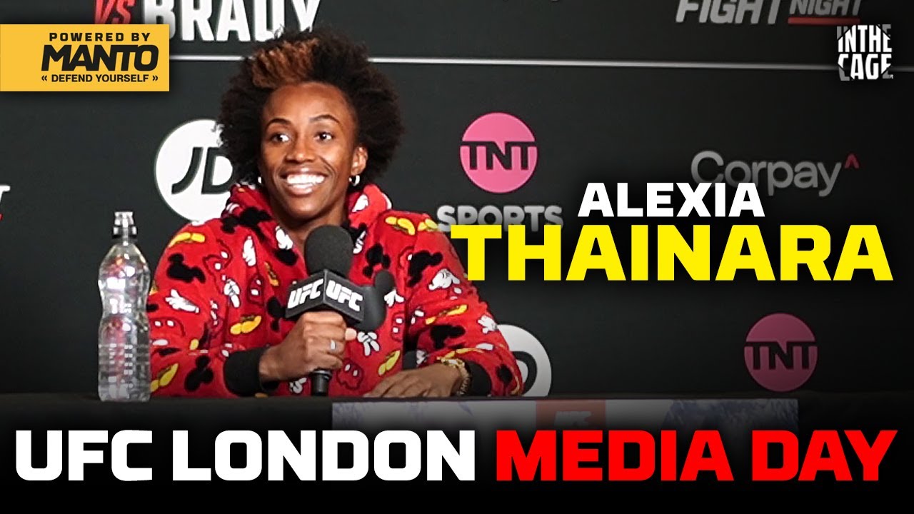 Alexia THAINARA nie obawia się fanów Molly McCann na UFC London ...