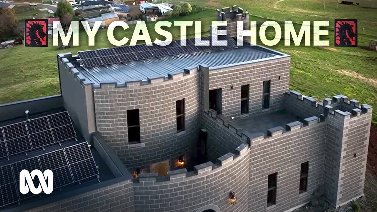 When a man’s home literally is a castle 🏰 | ABC Australia - YouTube