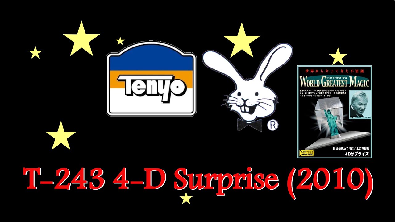 TENYO 4D-Surprise präsentiert von TC-Magic - YouTube