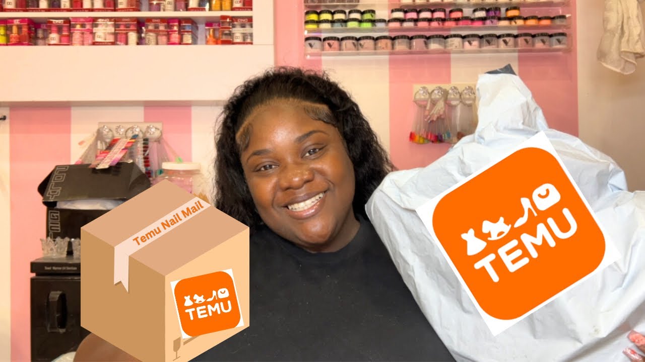 Temu Mini Nail Haul | CHEAP AND AFFORDABLE Nail Suppies And Nail Art ...