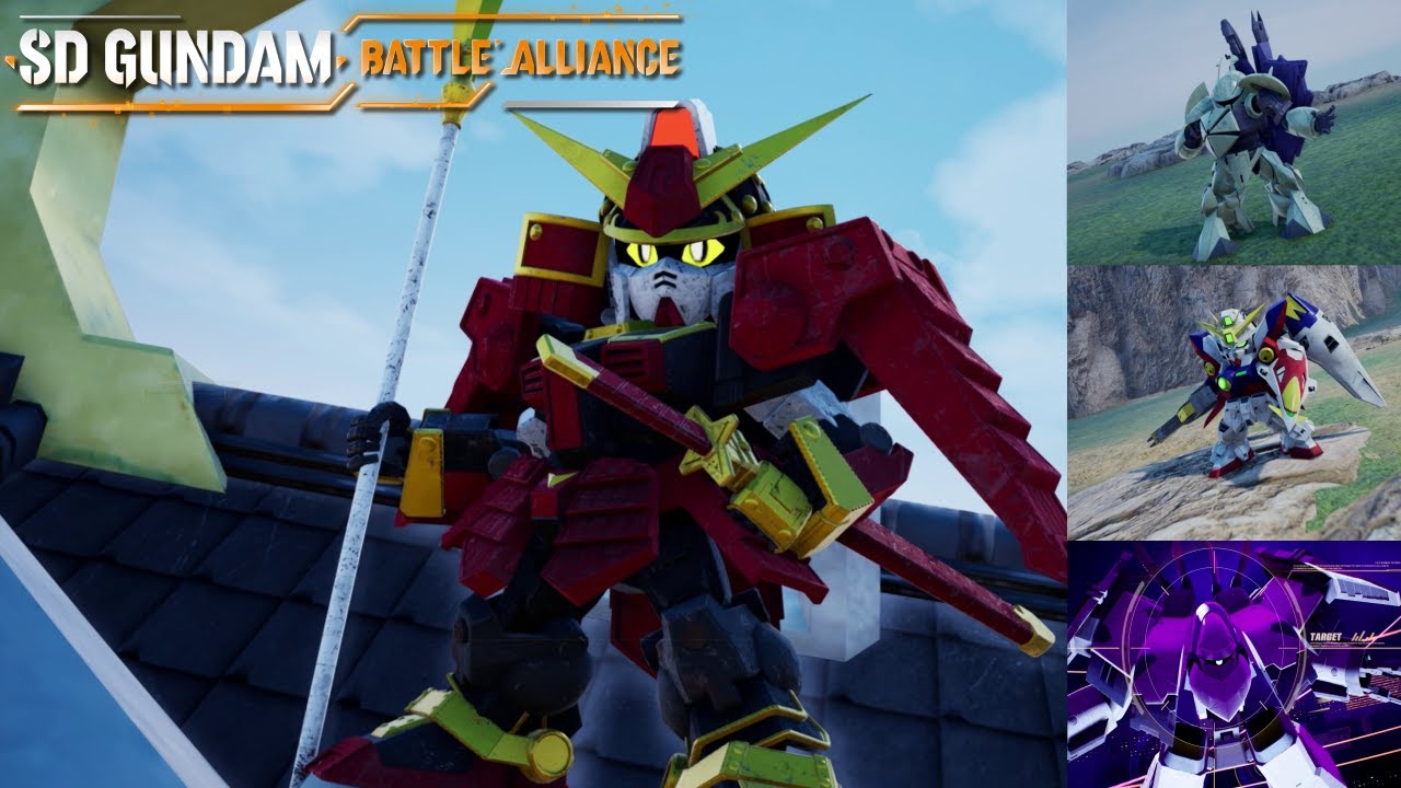 SD Gundam Battle Alliance ( Part 10 ) - Plugin H , Wing Gundam Zero ...