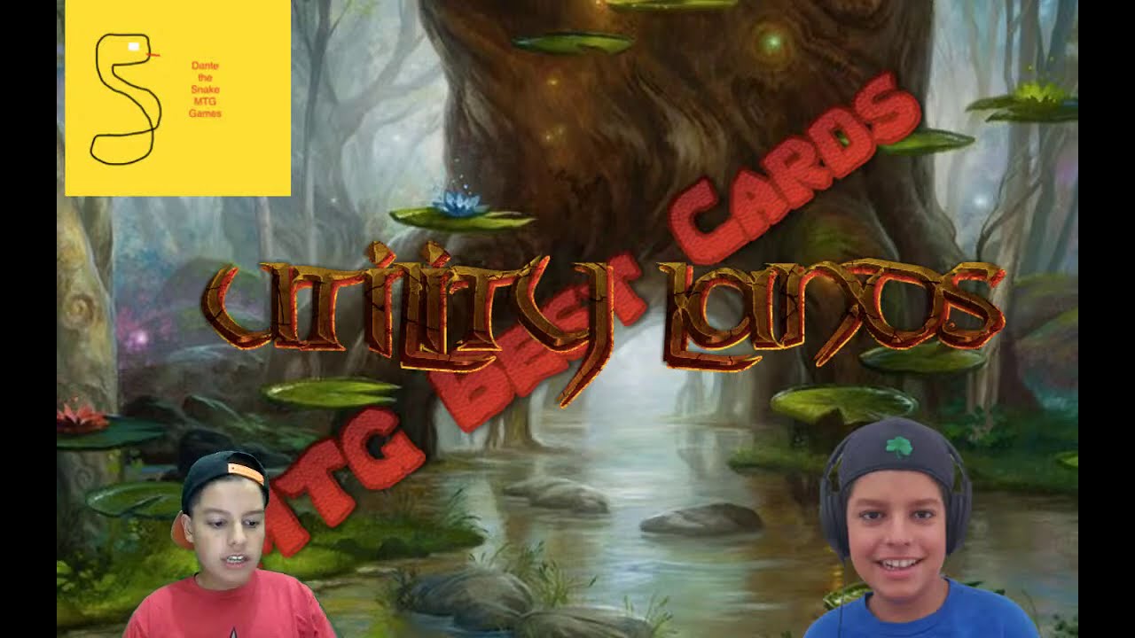 MTG top 10 best utility lands!!!!!! Live Podcast 125 - YouTube