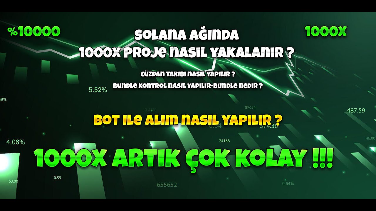 SOLANA 1000X YAPACAK PROJELER NASIL BULUNUR - CÜZDAN TAKİBİ NASIL ...