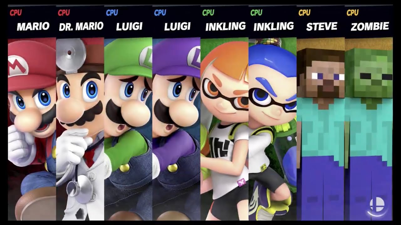 Super Smash Bros. Ultimate - Team Stamina Battle - YouTube