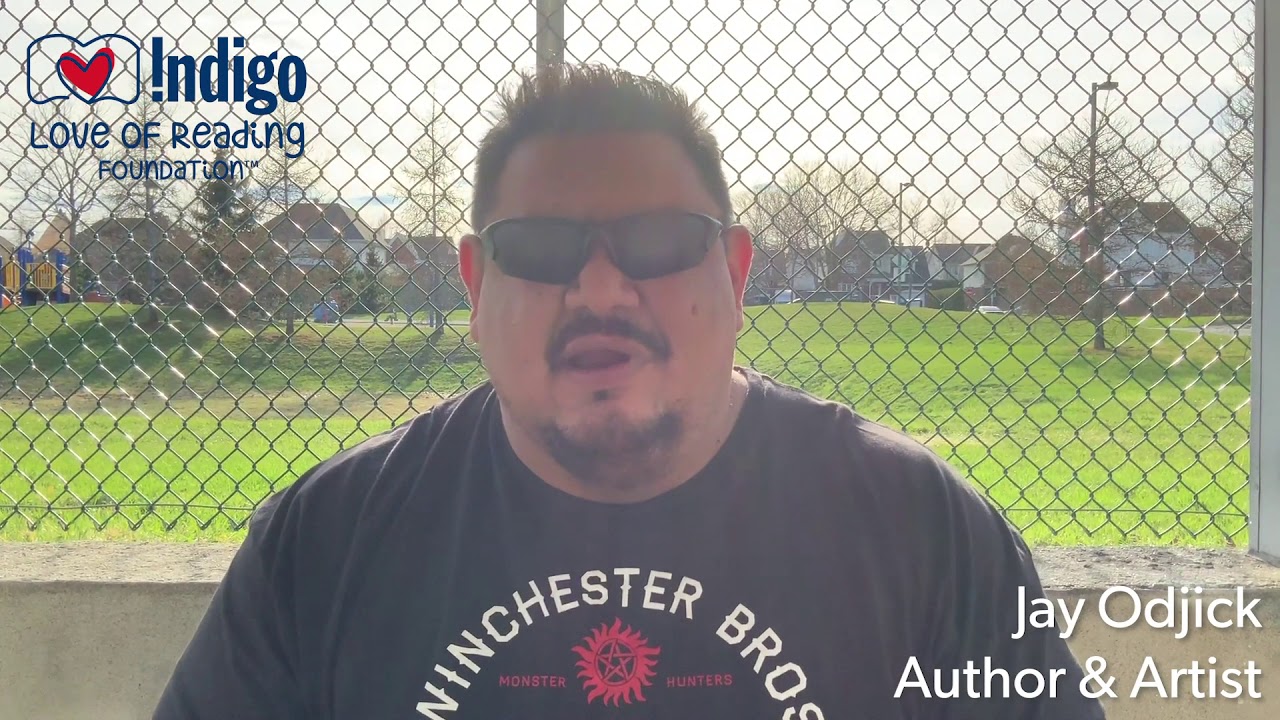 Jay Odjick on how reading sparked his imagination - YouTube