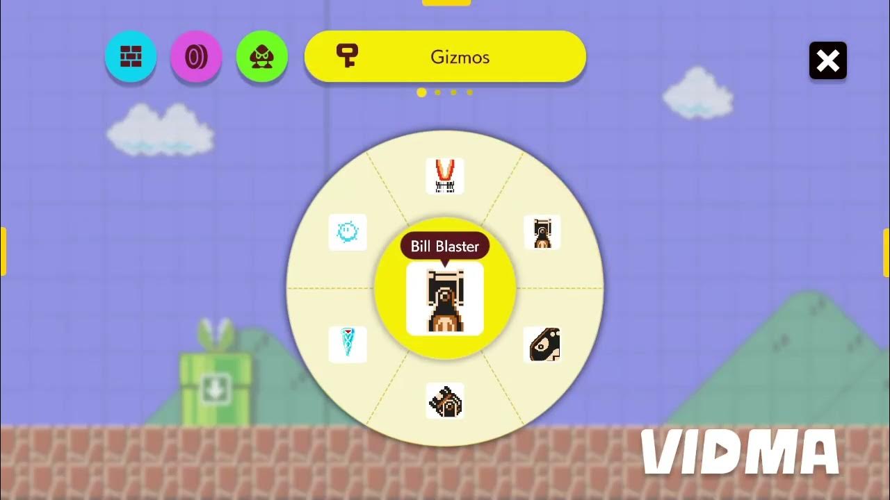 Mario Maker how to create Super Mario Bros. World 5-1 - YouTube