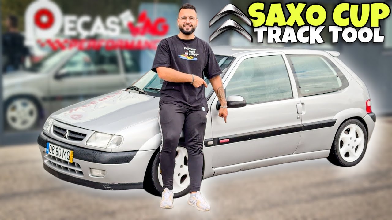 SAXO CUP o NOVO pocket rocket para TRACK DAY | STOWNAS - YouTube