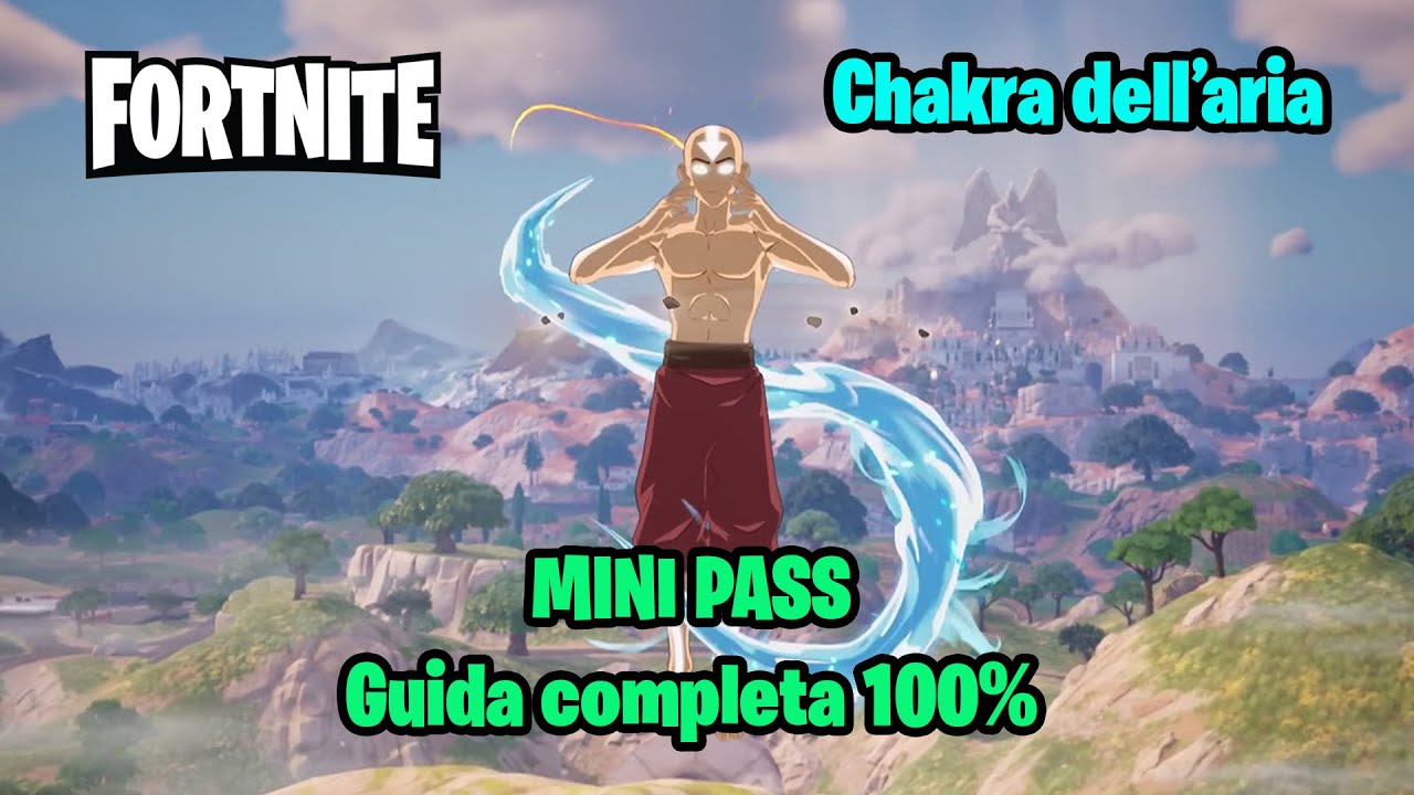 FORTNITE - Tutte le MISSIONI evento Avatar CHAKRA DELL'ARIA // Capitolo ...