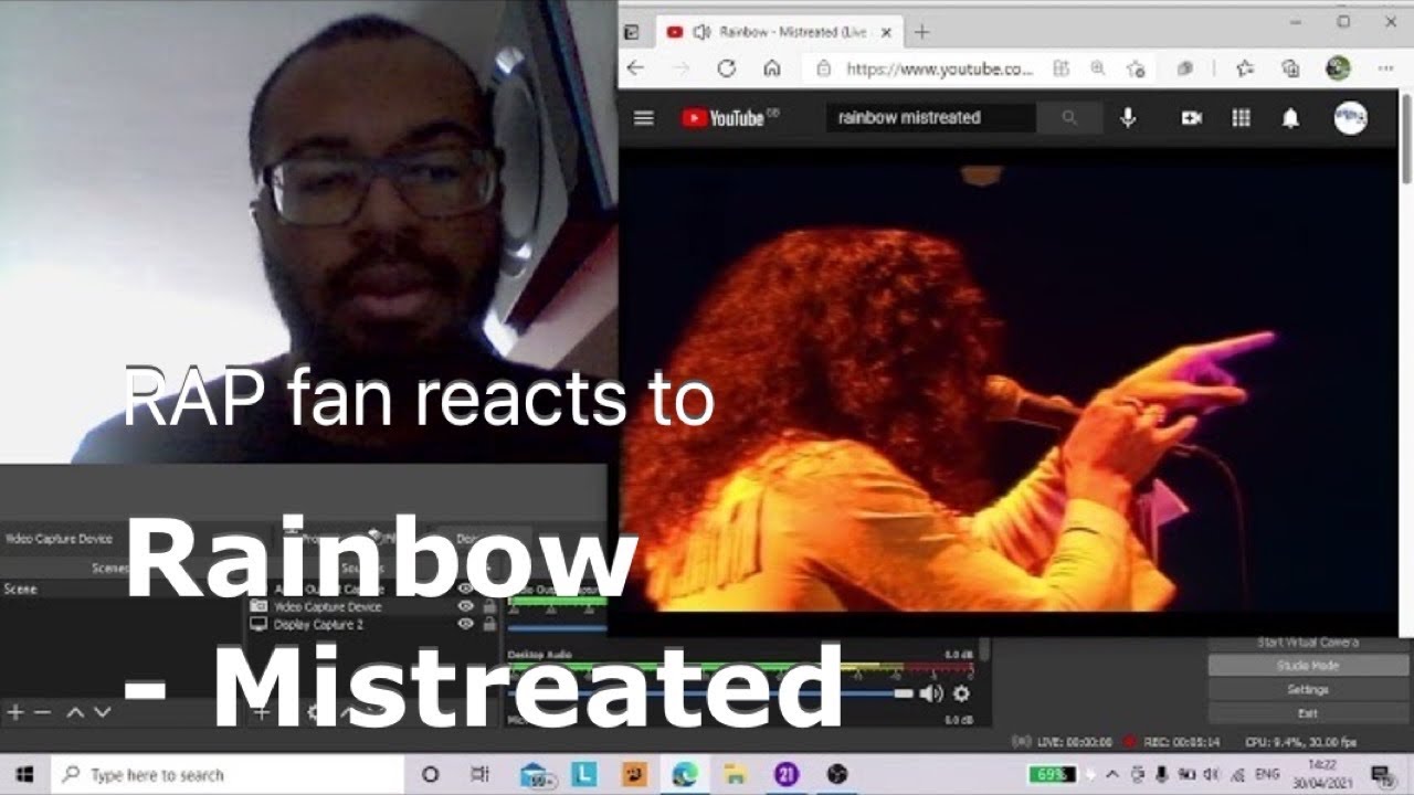 RAP fan reacts to Rainbow - Mistreated (Live, Munich 1977) - YouTube