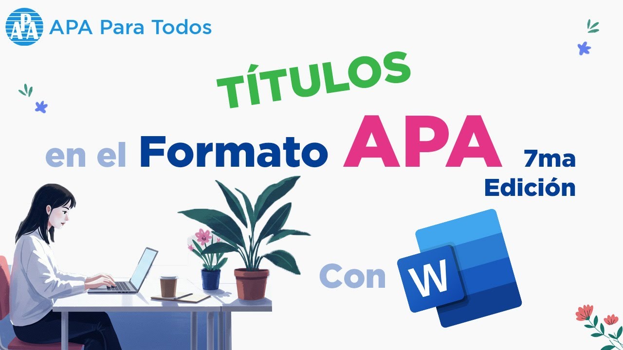 Cómo Crear Títulos en Word para Formato APA 7ma Ed. - 5 Niveles ...