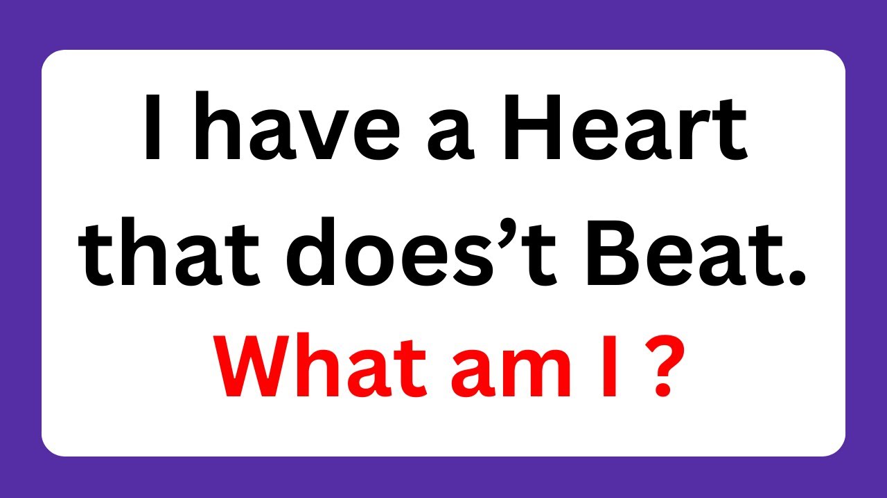 Only the Smartest Minds Can Answer These 10 Tricky Riddles | Think You ...