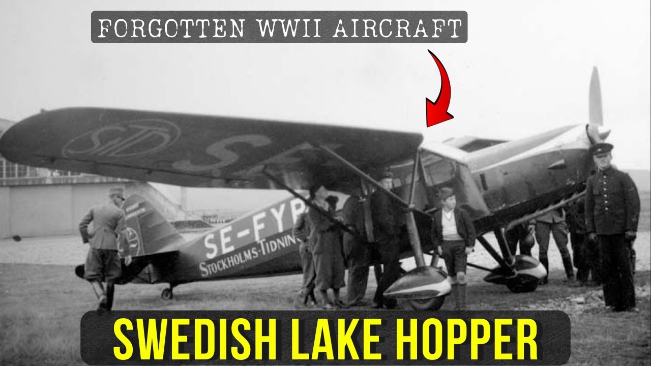How Did This Swedish Plane Dance Across Lakes in WW2? | ASJA Viking II ...