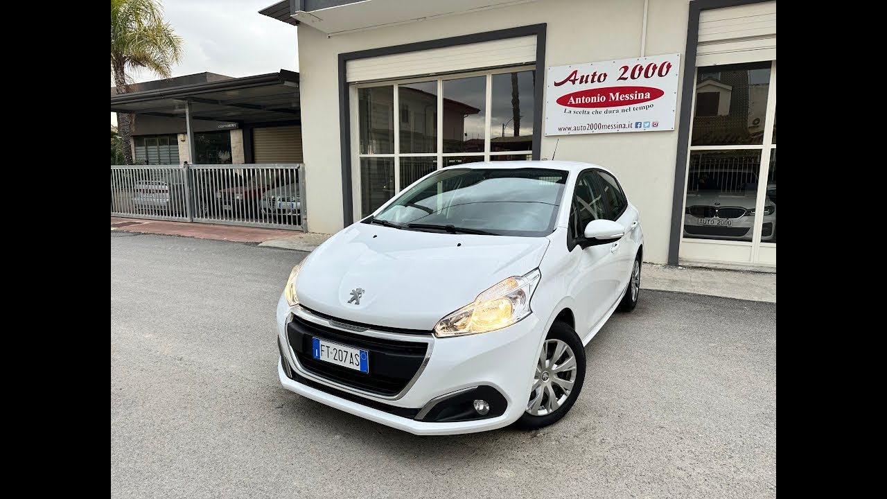 Peugeot 208 VAN Auto2000Messina - YouTube