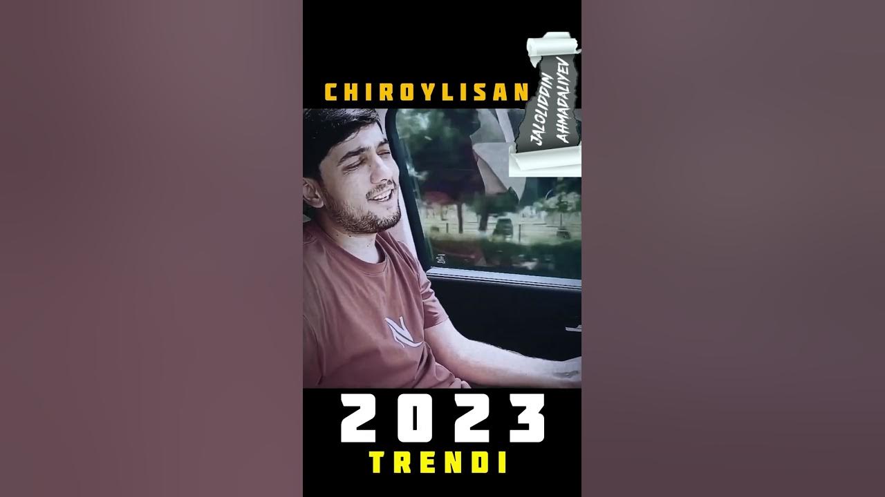 Jaloliddin Ahmadaliyev - Chiroylisan (2023) Premyera yangi qoʻshiq - YouTube