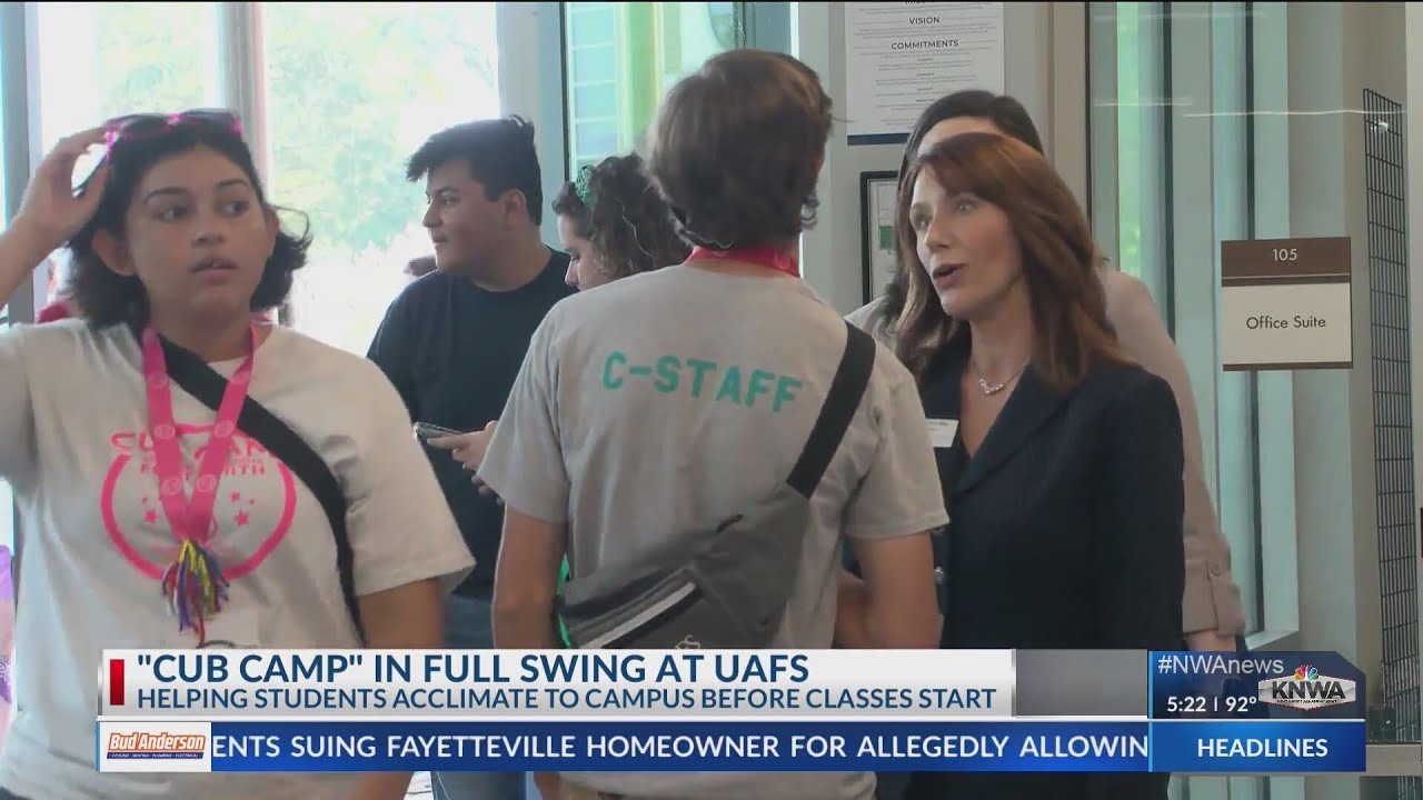 "Cub Camp" in full swing at UAFS - YouTube