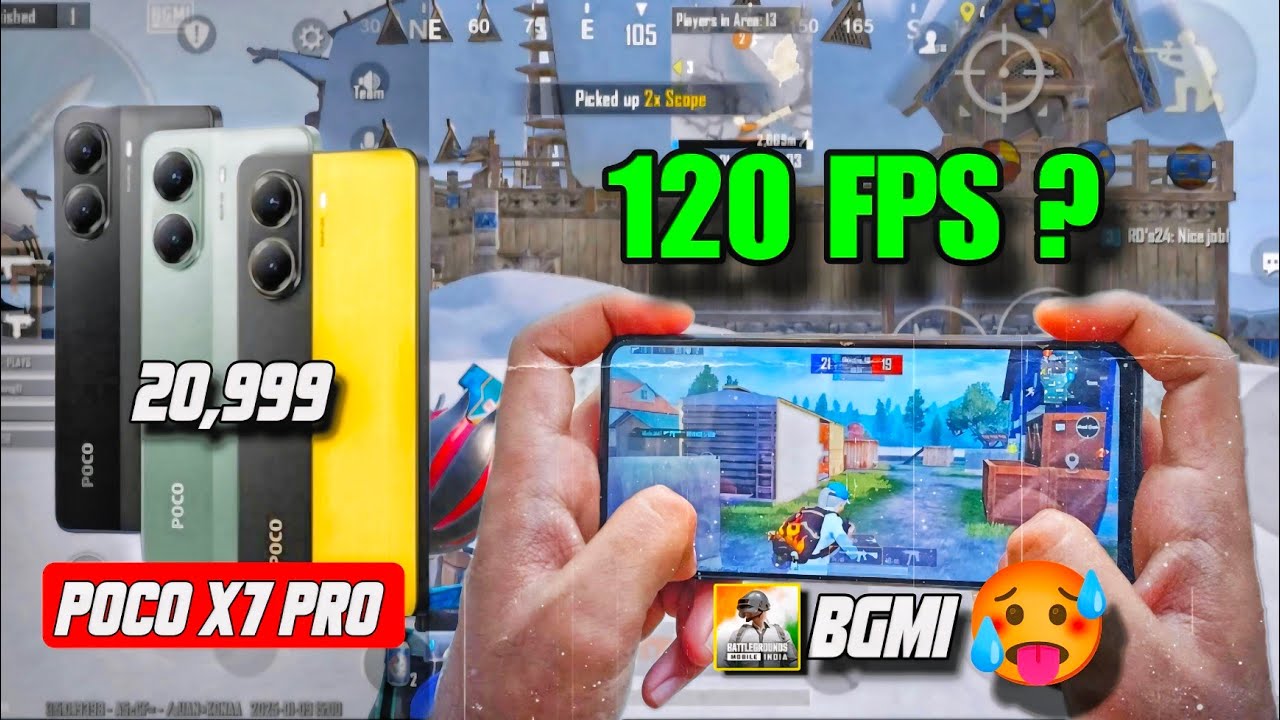 ⚡PocoX7 Pro full review | Poco X7 pro gaming test | best Gaming phone ...