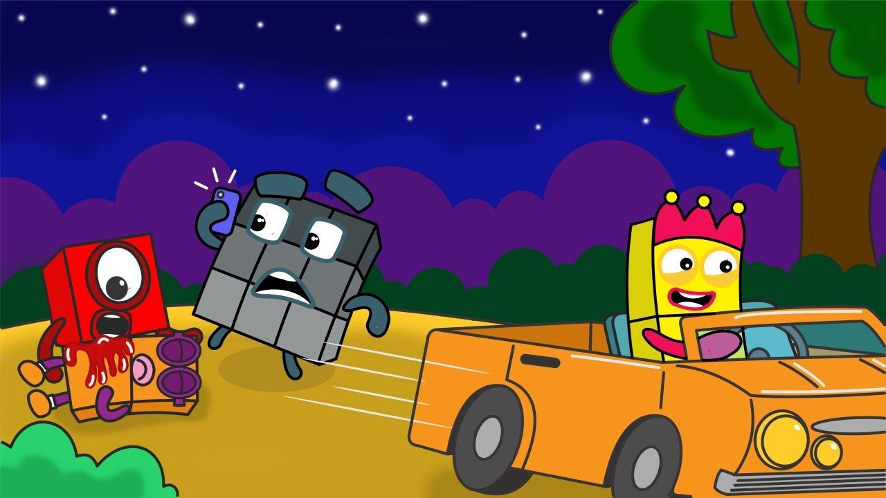 Call an Ambulance, Numberblocks 9 - Numberblocks fanmade coloring story ...