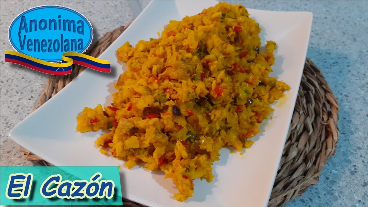 Como preparar el cazón - RECETA VENEZOLANA - YouTube