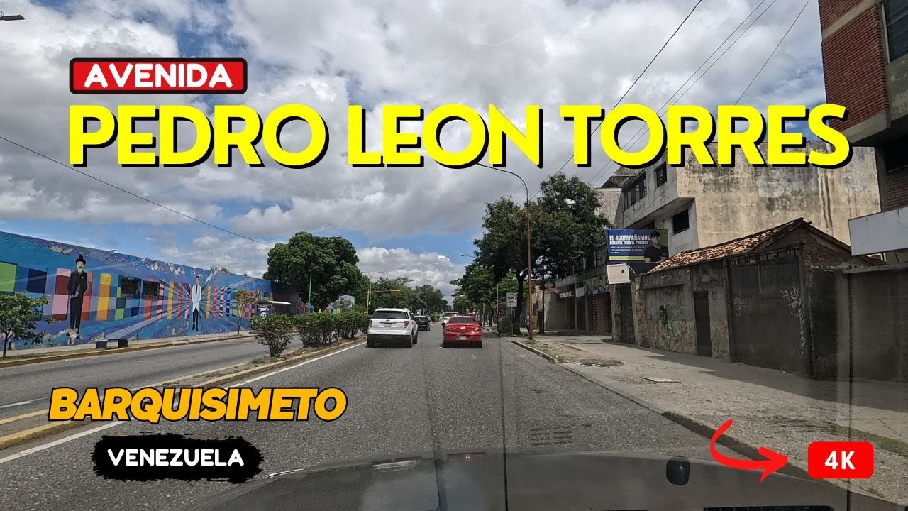 recorriendo la AVENIDA PEDRO LEON TORRES Barquisimeto, Venezuela, #street #city - YouTube