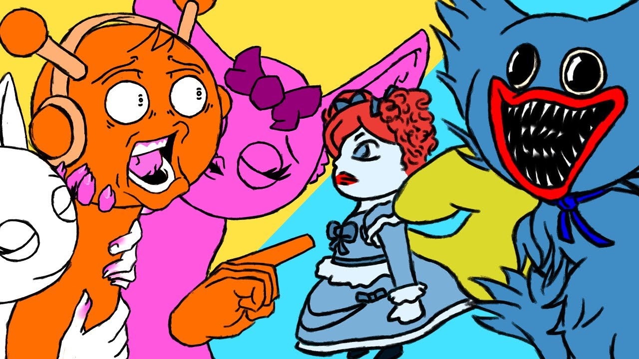 Sprunki vs Poppy Playtime (ft. Huggy Wuggy) | Animated Song & Rap ...