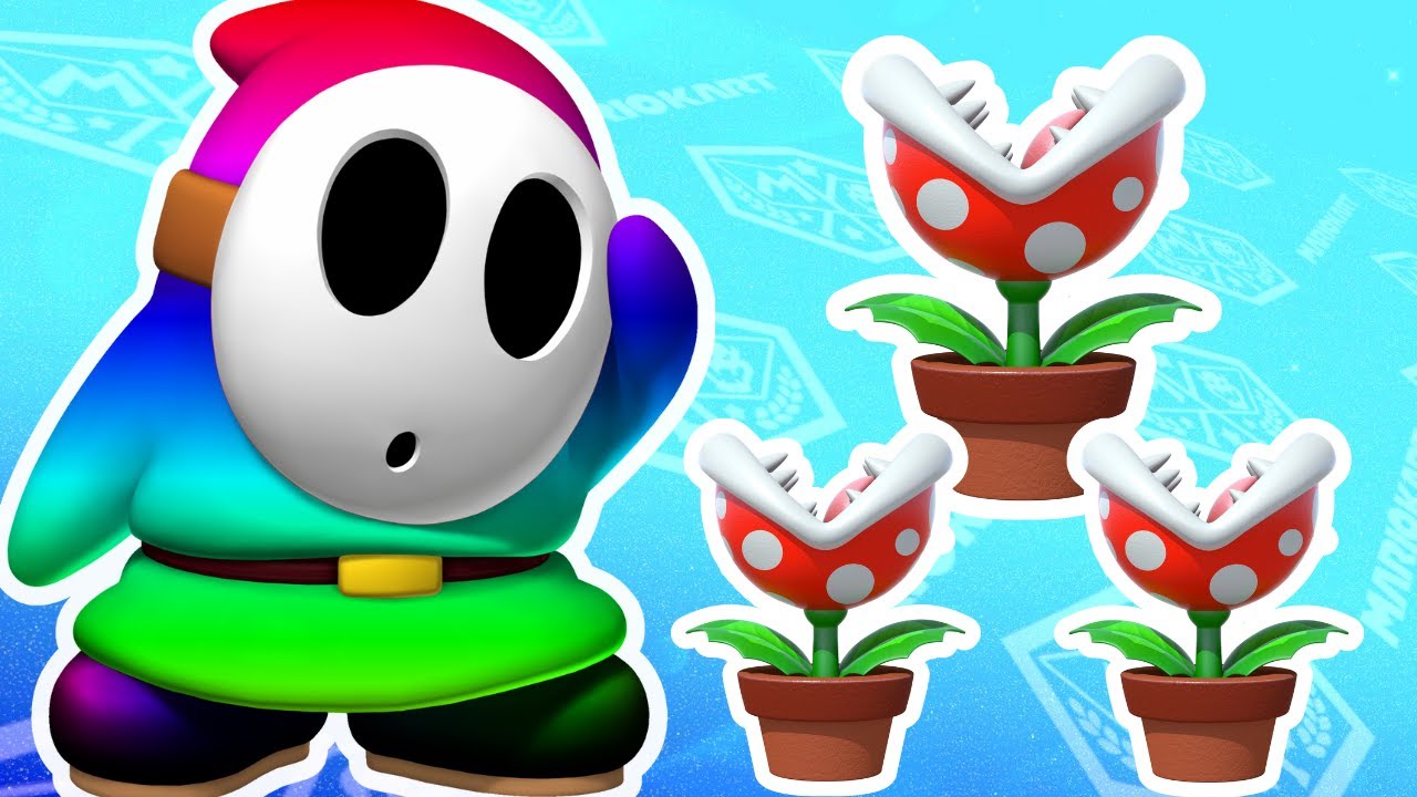 Mario Kart 8 Deluxe - Can You Win With ONLY Spinny Flower? - YouTube
