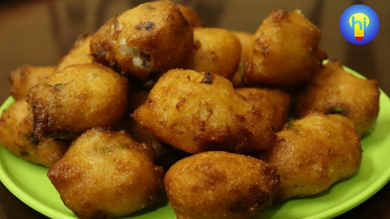 இட்லி மாவில் மொறு மொறு போண்டா | Idli maavu bonda in tamil | Idli batter ...
