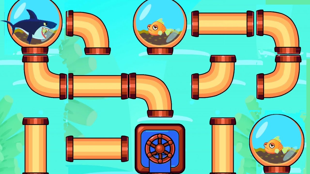 Save The Fish Gameplay Fish Pin - Fishdom Game - Pull The Pin Game ...