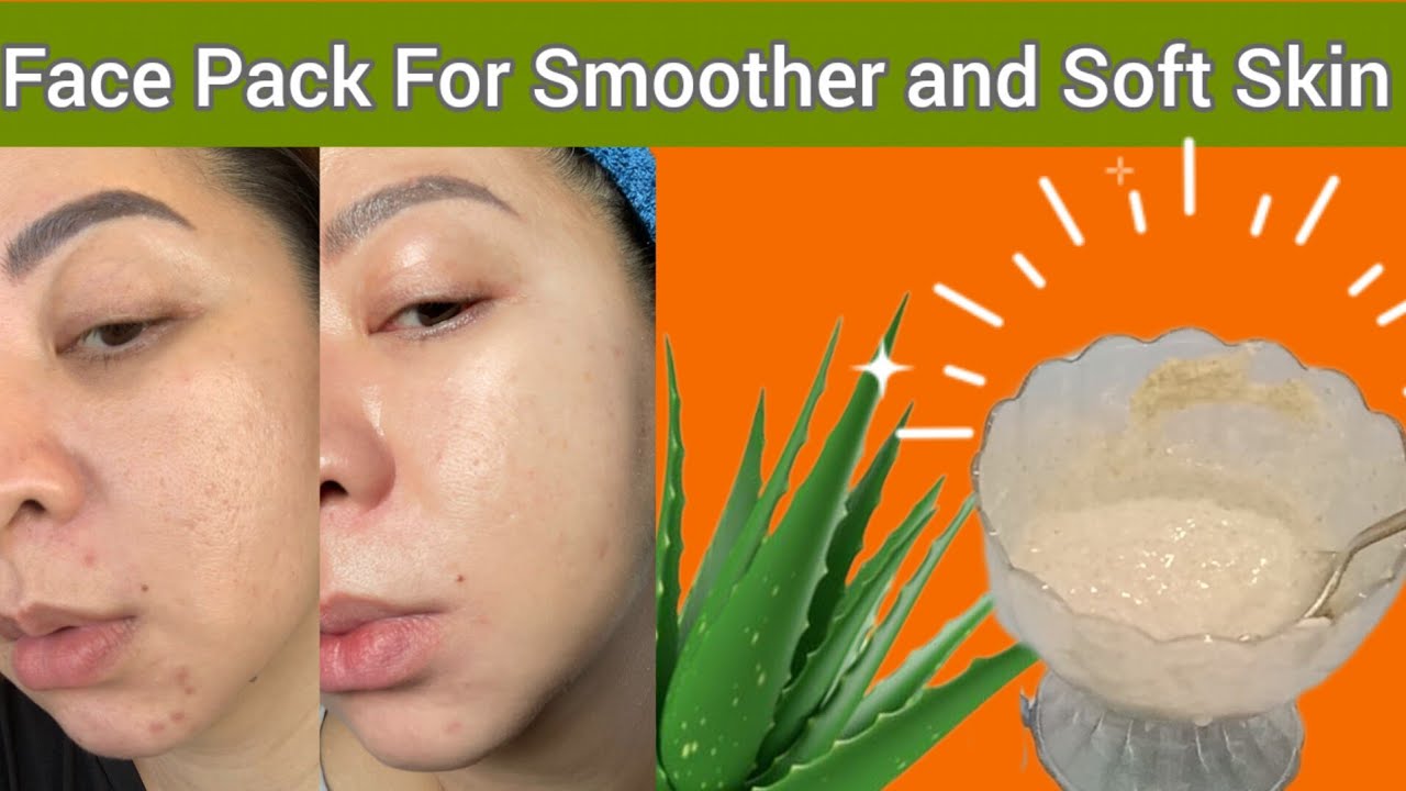 How to make skin glowing facepack with oats ||How to get smoother and ...