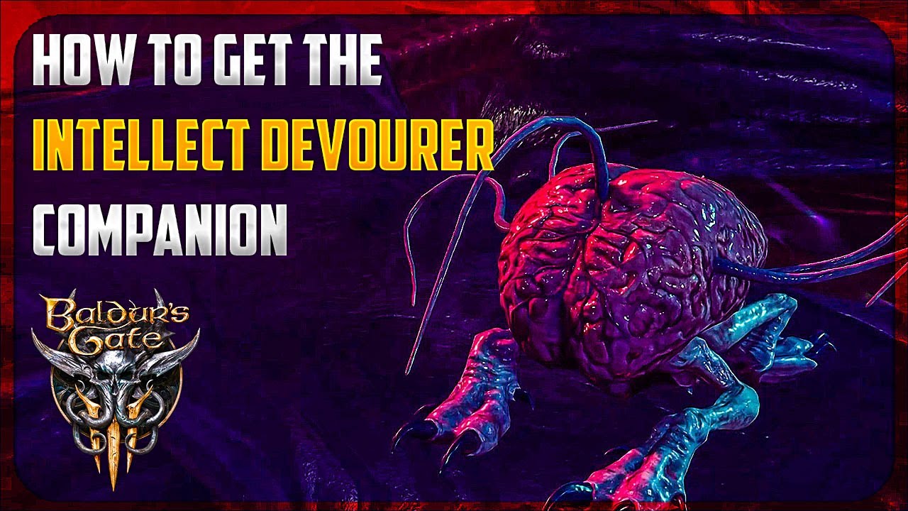 How to get the Intellect Devourer/Us Companion - Baldurs Gate 3 - YouTube