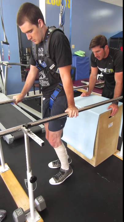 Walking in Parallel bars - YouTube