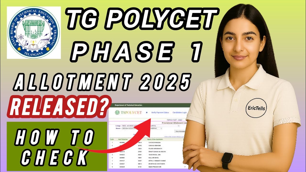 ts polycet seat allotment 2025 | how to check ts polycet seat allotment ...
