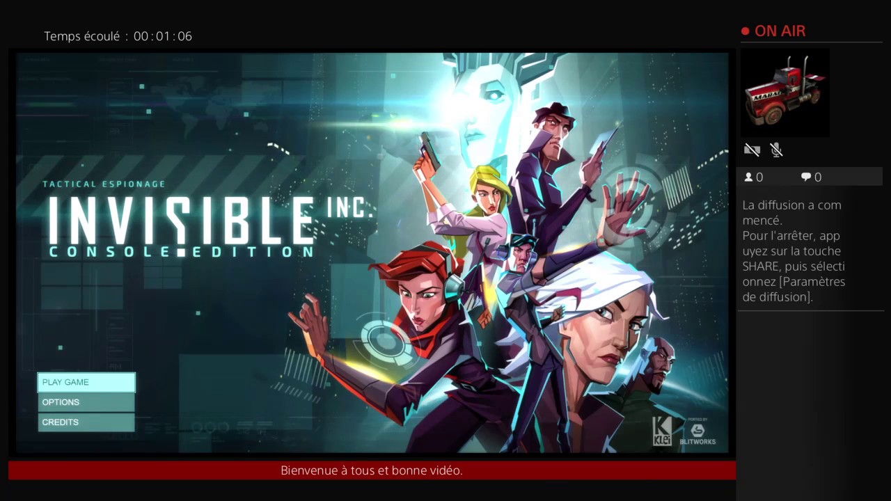 Jeux PS+ Décembre 2016 | Invisible, Inc Console édition[PS4/Fr] - YouTube