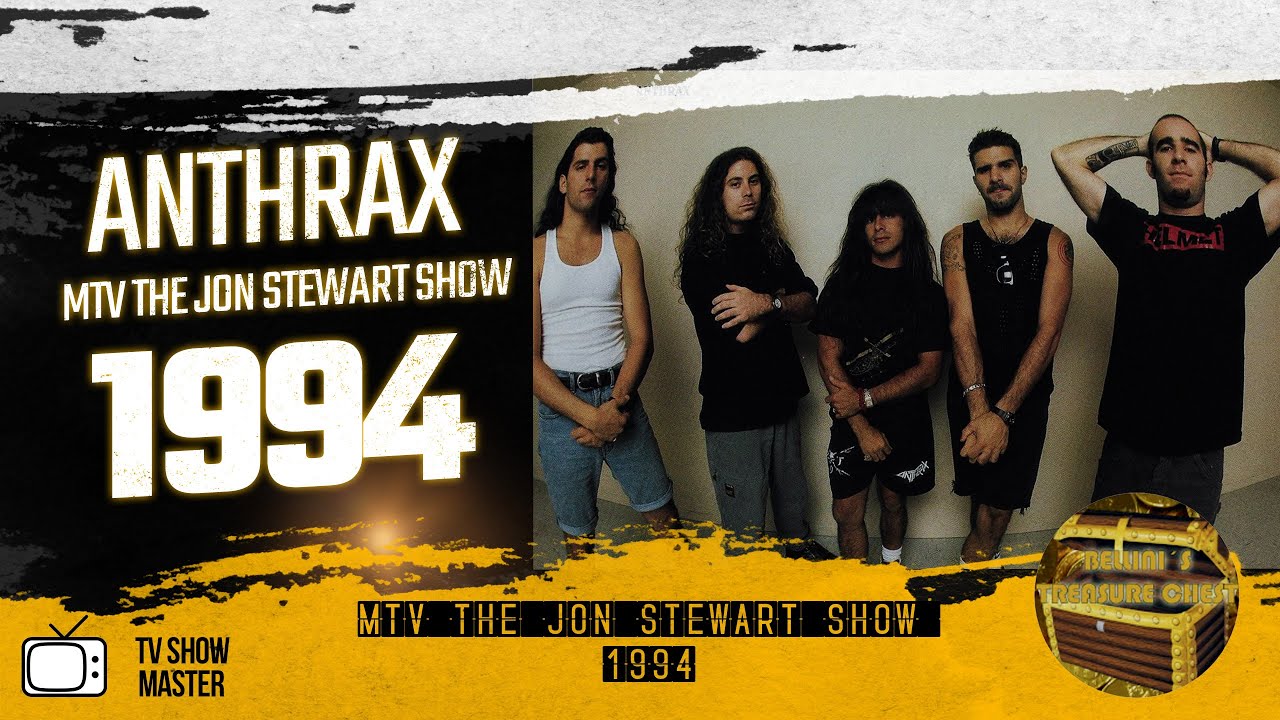 ANTHRAX - "HI PRO GLOW" - MTV THE JON STEWART SHOW 1994 - YouTube