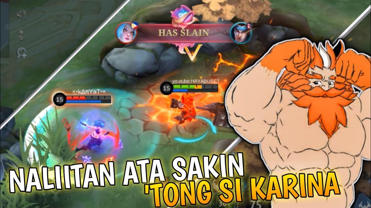 NALIITAN ATA SAKIN TONG KARINA - Kakarot Mlbb - YouTube