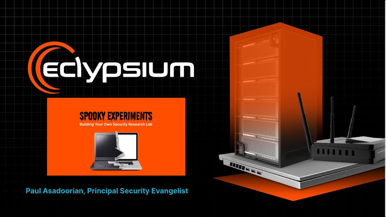 Spooky Experiments: Building a Security Research Lab - YouTube