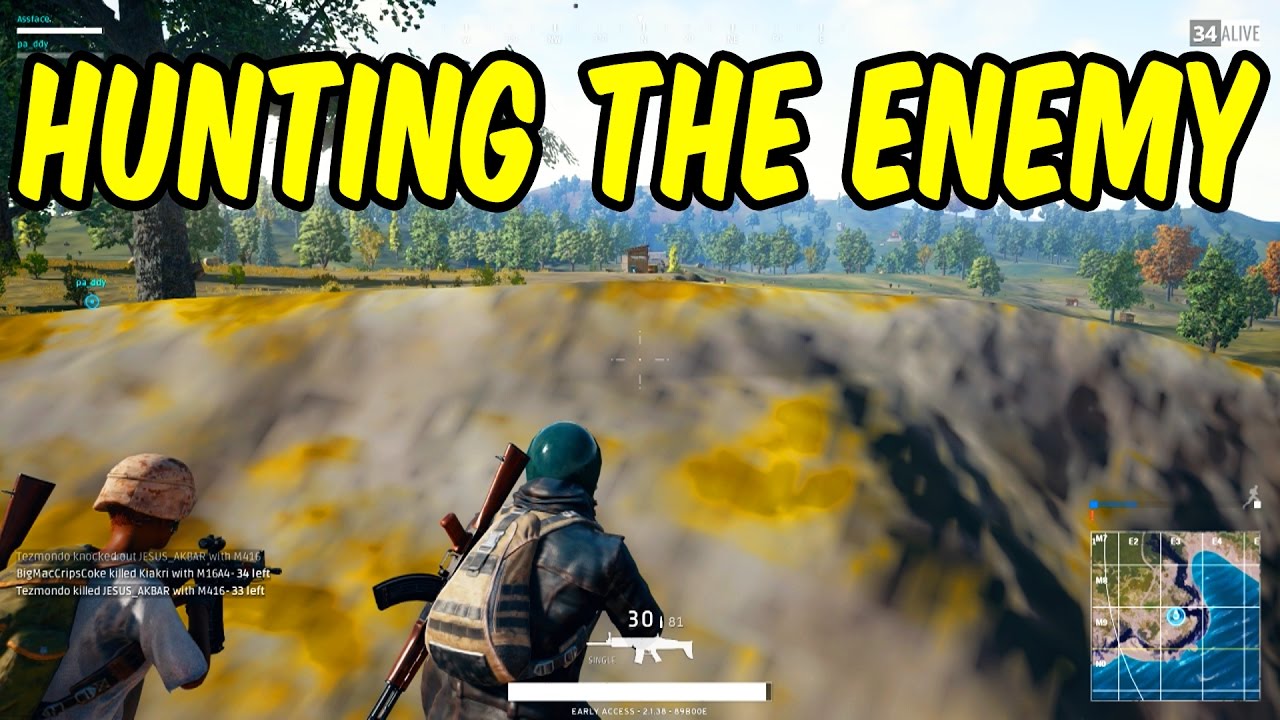 Hunting the enemy! - Battlegrounds full game 3 - YouTube