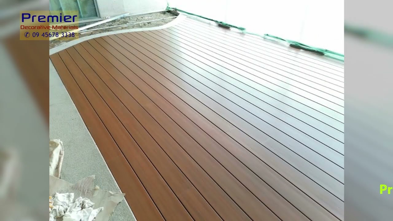 Biowood Myanmar is proud to present Decking made with Biowood profile ...